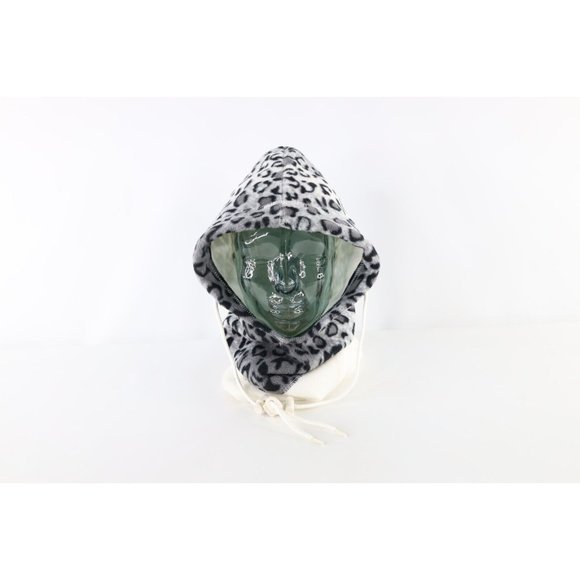 Vintage | Accessories | Vintage 9s Streetwear Womens Leopard Print ...